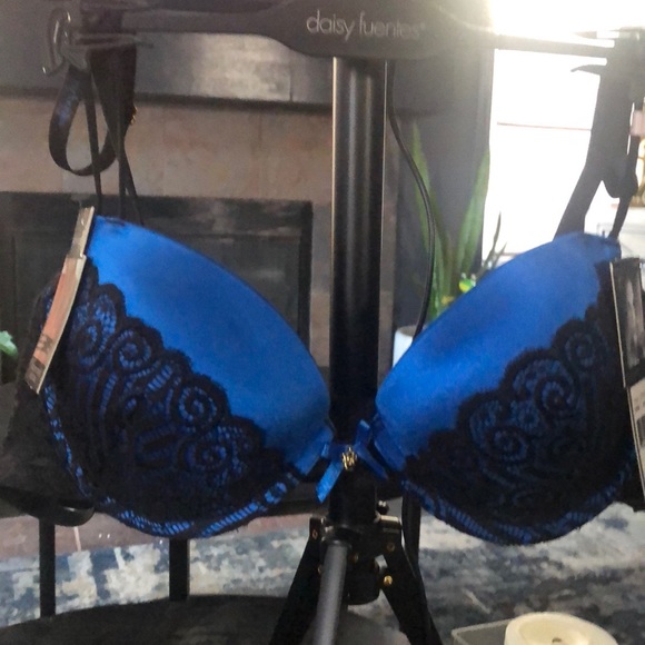 Daisy Fuentes | Intimates & Sleepwear | Daisy Fuentes Swirl Lace Pushup ...